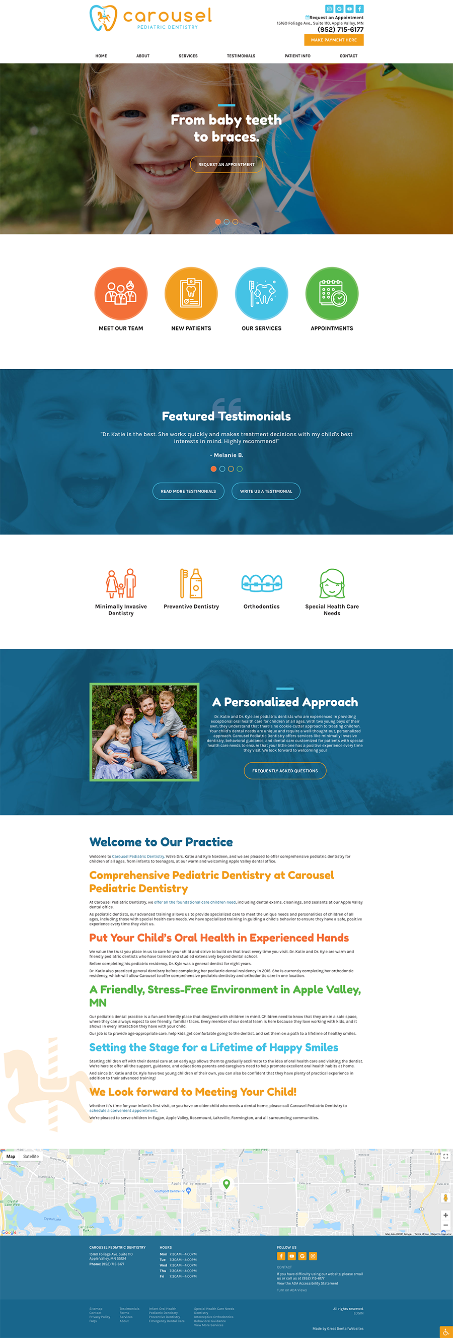 Dental Website Design Gallery | Great Dental Websites