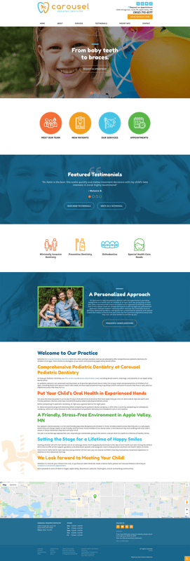Dental Website Design Gallery | Great Dental Websites